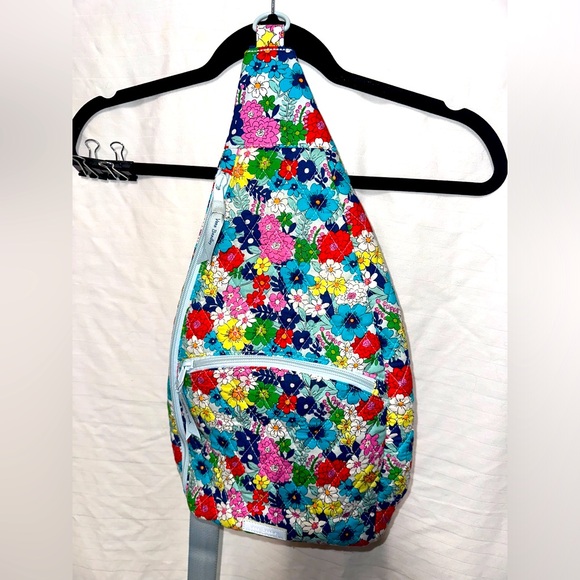 Vera Bradley | Bags | Vera Bradley Essential Compact Sling Backpack Bag ...